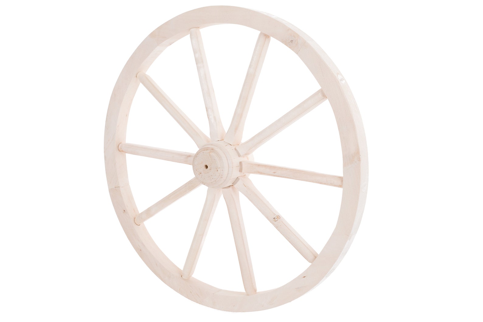 Wooden Cart Wheel Vintage Handmade Onlywood - Etsy