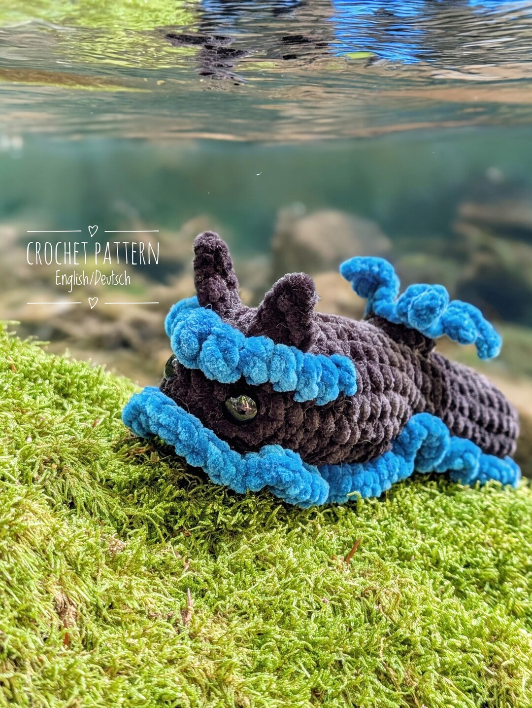 Gloomy Nudibranch Tambja Morosa Crochet Pattern - Etsy