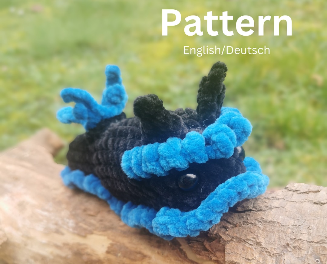Gloomy Nudibranch Tambja Morosa Crochet Pattern - Etsy