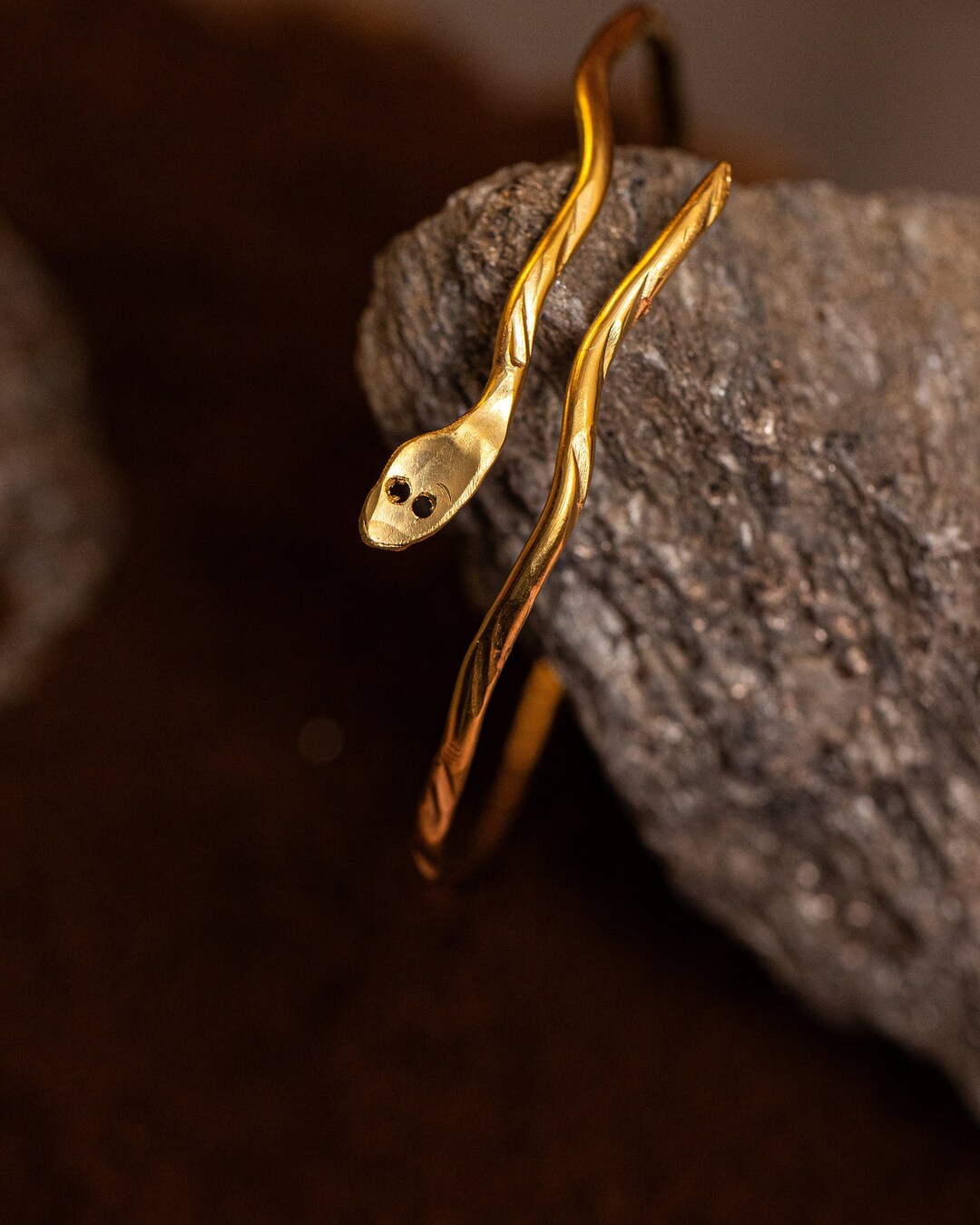 Snake Slim Bracelet - Etsy
