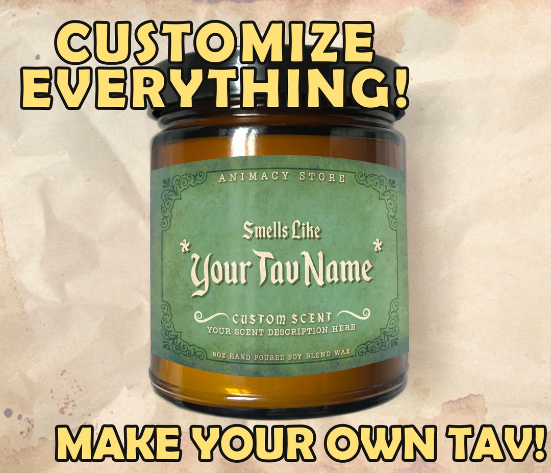 CUSTOM TAV Inspired Candle - BG3 - 8 Oz Hand Poured Soy Blend Wax ...