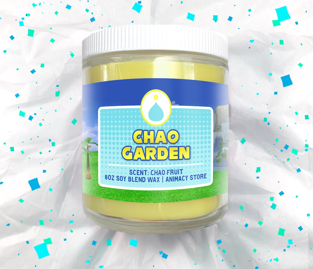 CHAO GARDEN - SA2B - 8 Oz Hand Poured Soy Blend Wax - Video Game Nerdy ...