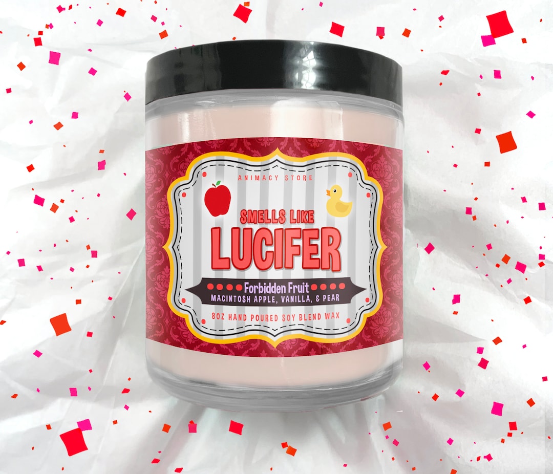 LUCIFER Inspired Candle - Horror Hell Hotel - 8 Oz Hand Poured Soy ...