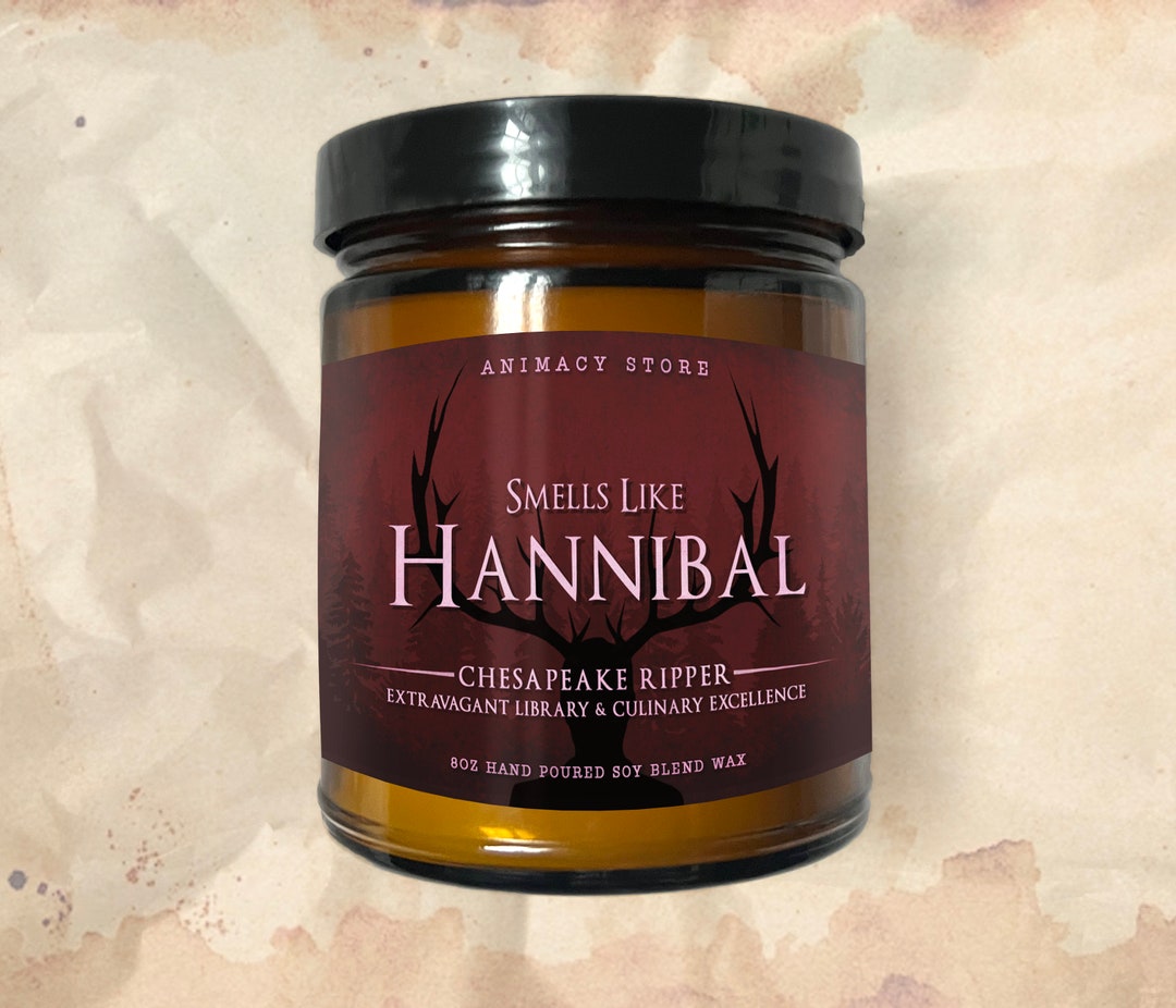 HORROR Cannibal Inspired Candle - 8 Oz Hand Poured Soy Blend Wax ...