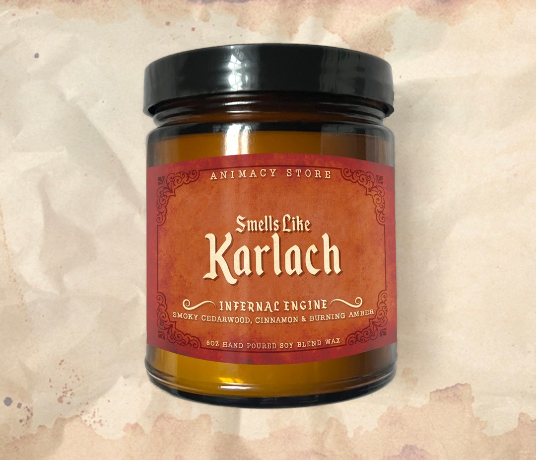 KARLACH Inspired Candle - BG3 - 8 Oz Hand Poured Soy Blend Wax - Nerdy ...