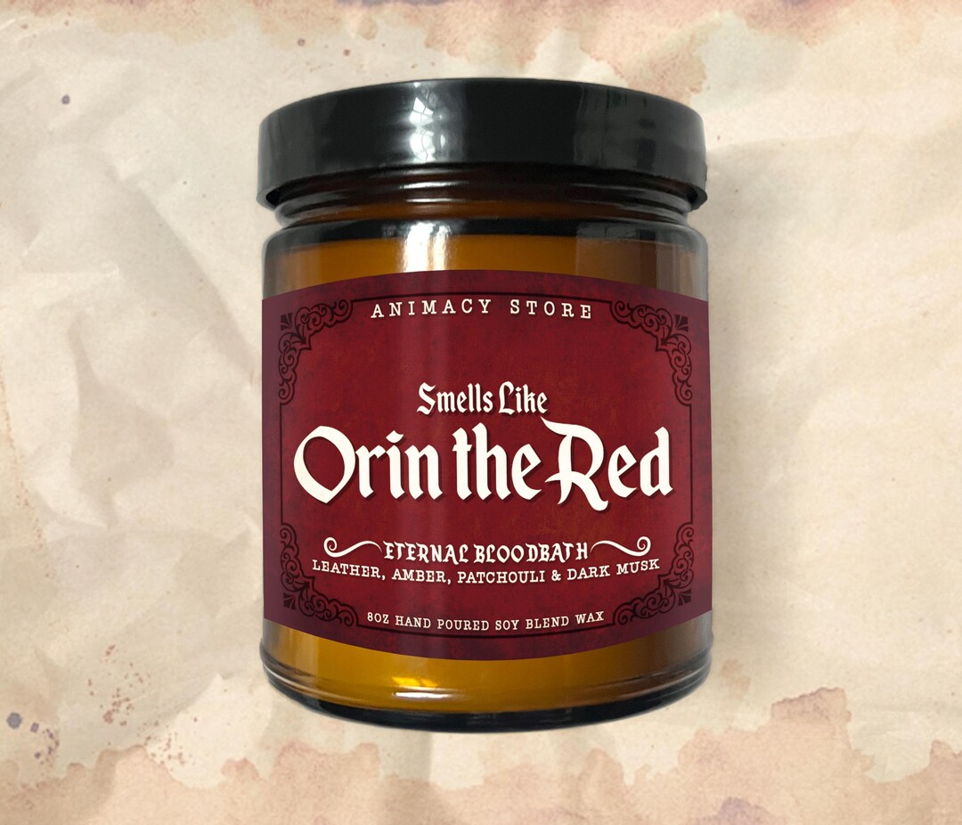 ORIN Inspired Candle - BG3 - 8 Oz Hand Poured Soy Blend Wax - Nerdy ...