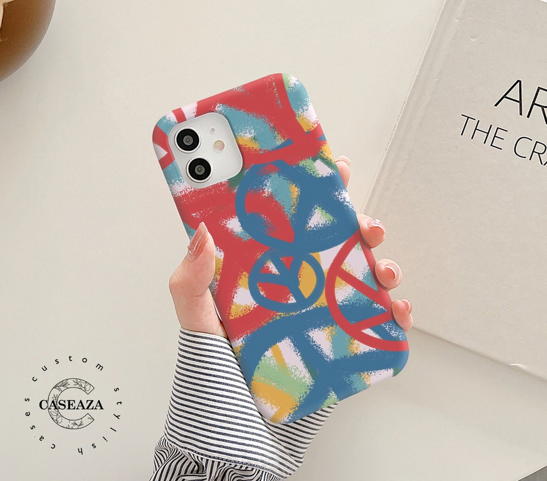 Peace Sign Phone Case Huawei P60 Art Pro P50e P40 Lite P30 Huawei Nova ...