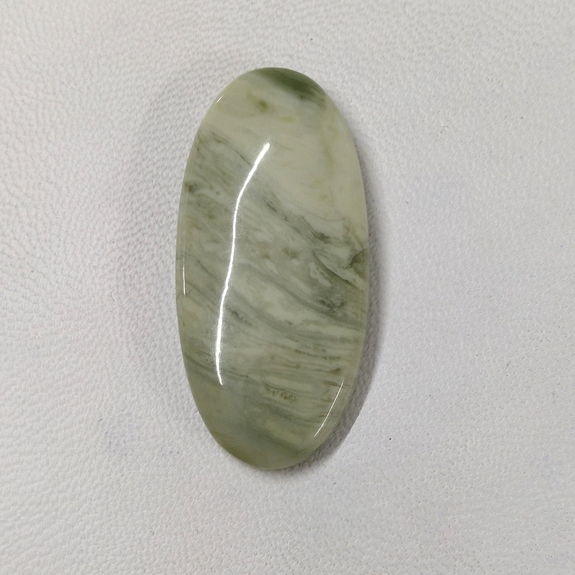 Natural Serpentine Oval 41X19X5mm Nice Quality Cabochon | Etsy