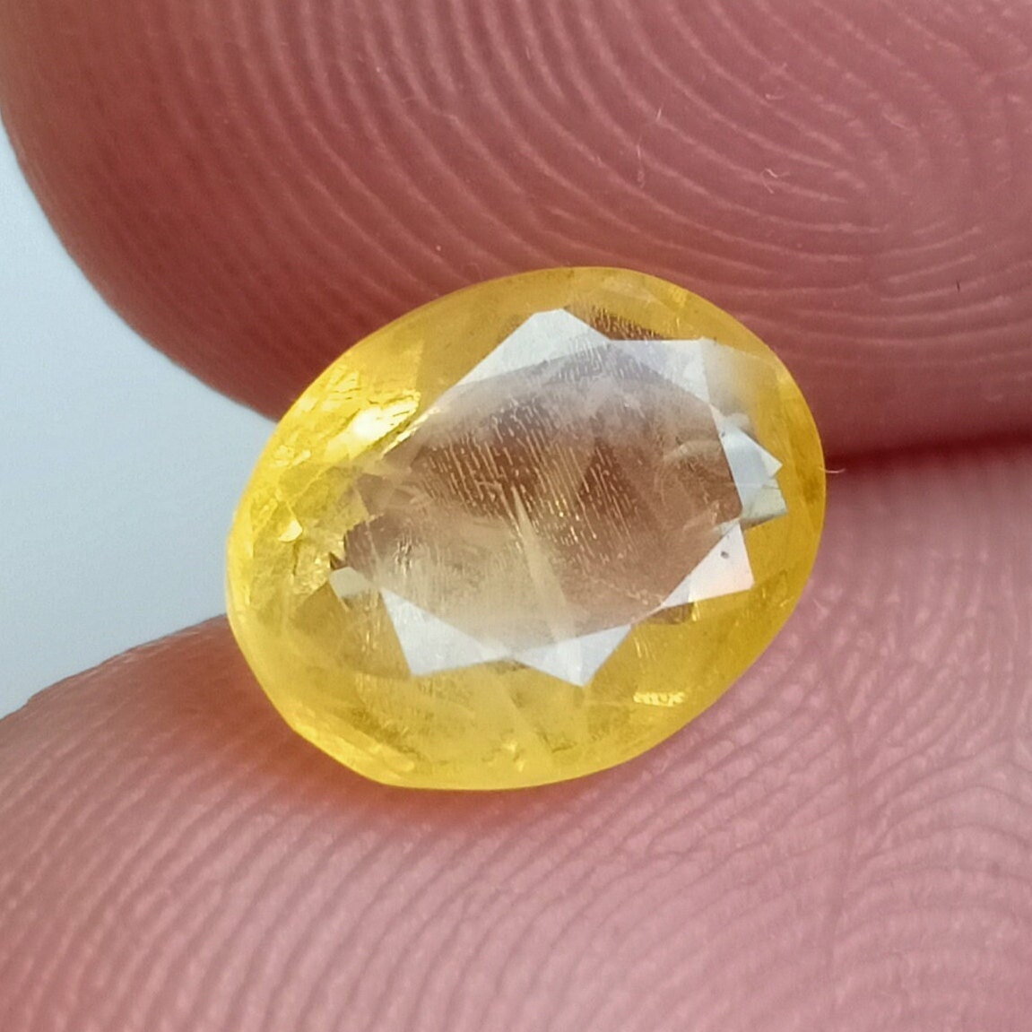 Vivid Yellow Ceylon Natural Sapphire Exclusive Yellow - Etsy