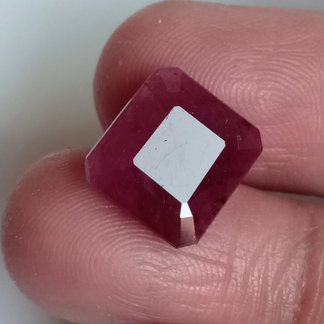 Natural Amazing Ruby Octagon for Tennis Bracelet, 10 Ct Ruby Octagon ...