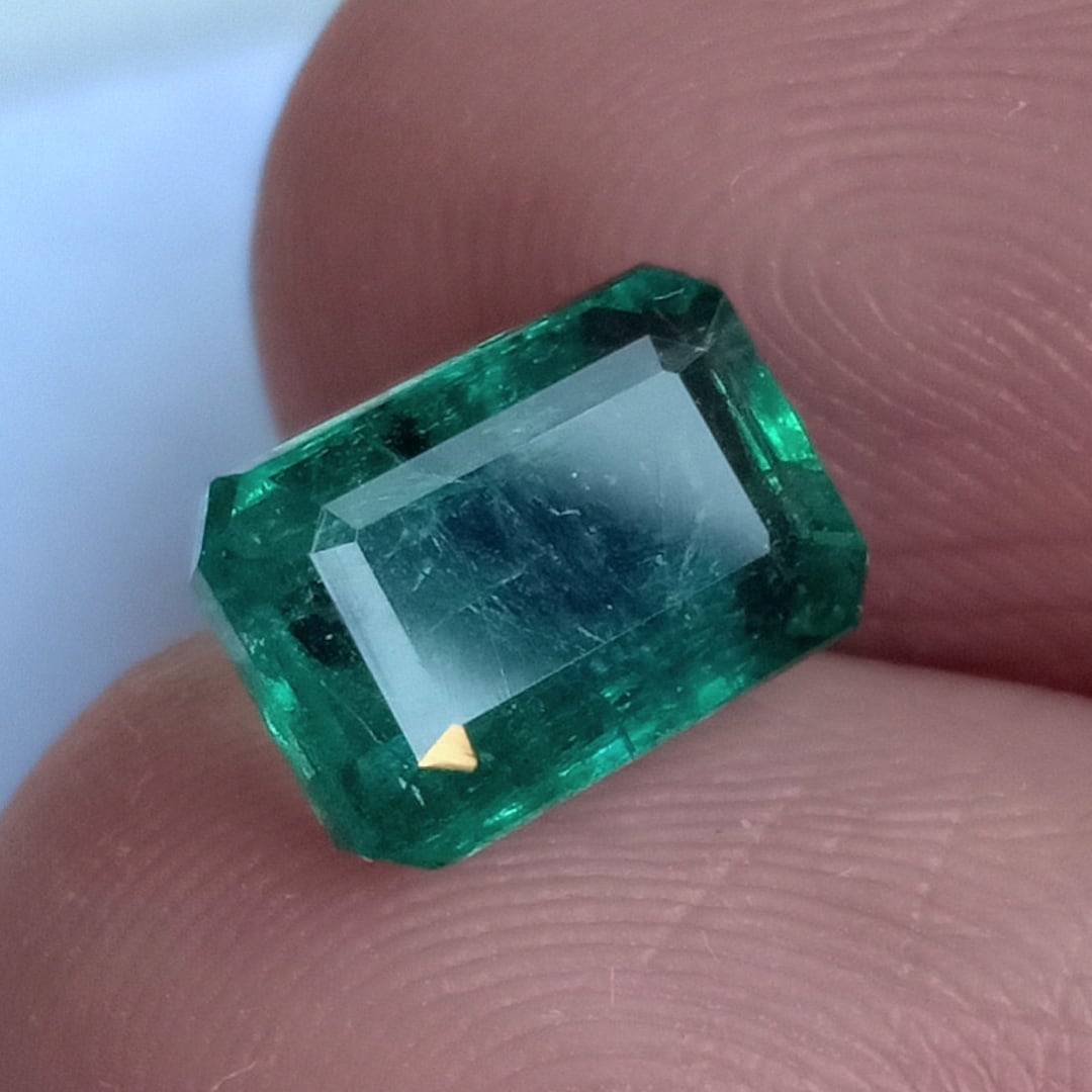 Natural Emerald Octagon, Earth Mine Emerald Octagon,2.88 Crt Zambia ...