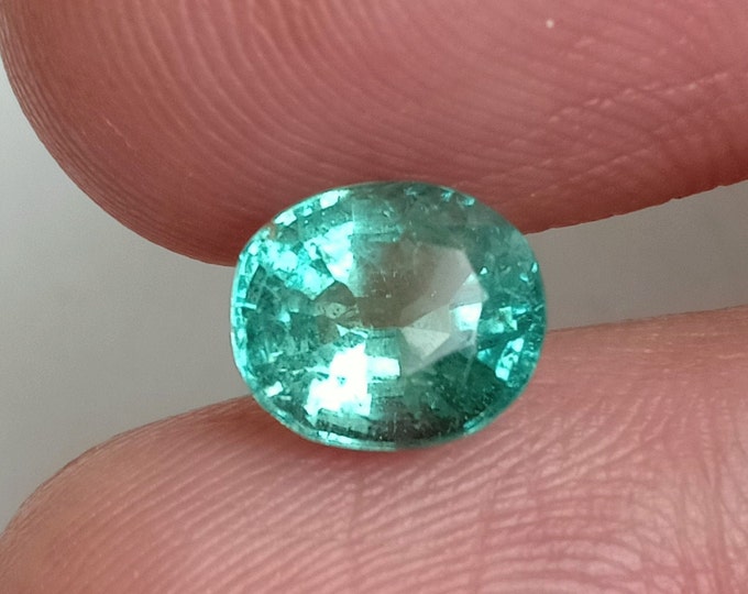 Natural Emerald, Vivid Green-zambian Emerald Oval Cut-loose Emerald ...