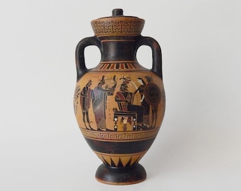 Birth of Athena Vase - Etsy