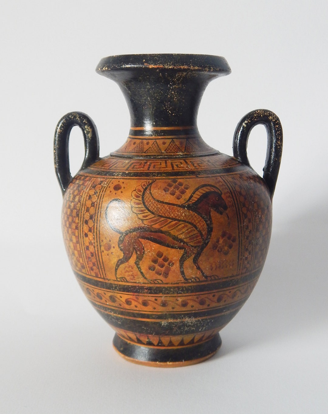 Athenian Geometric Period Pottery, Hand Made, Hand Painted Greek Vase ...