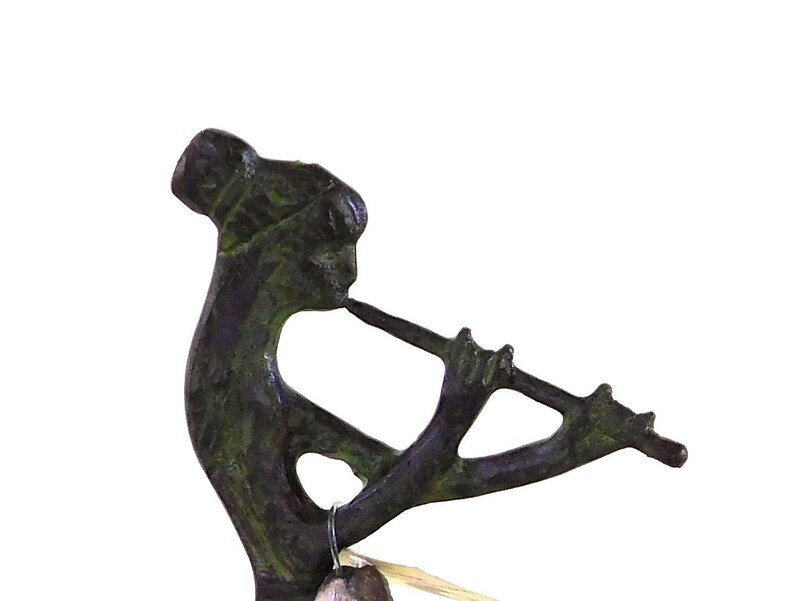 Bronze Ancient Greek Flute Player - Hand Made - Etsy