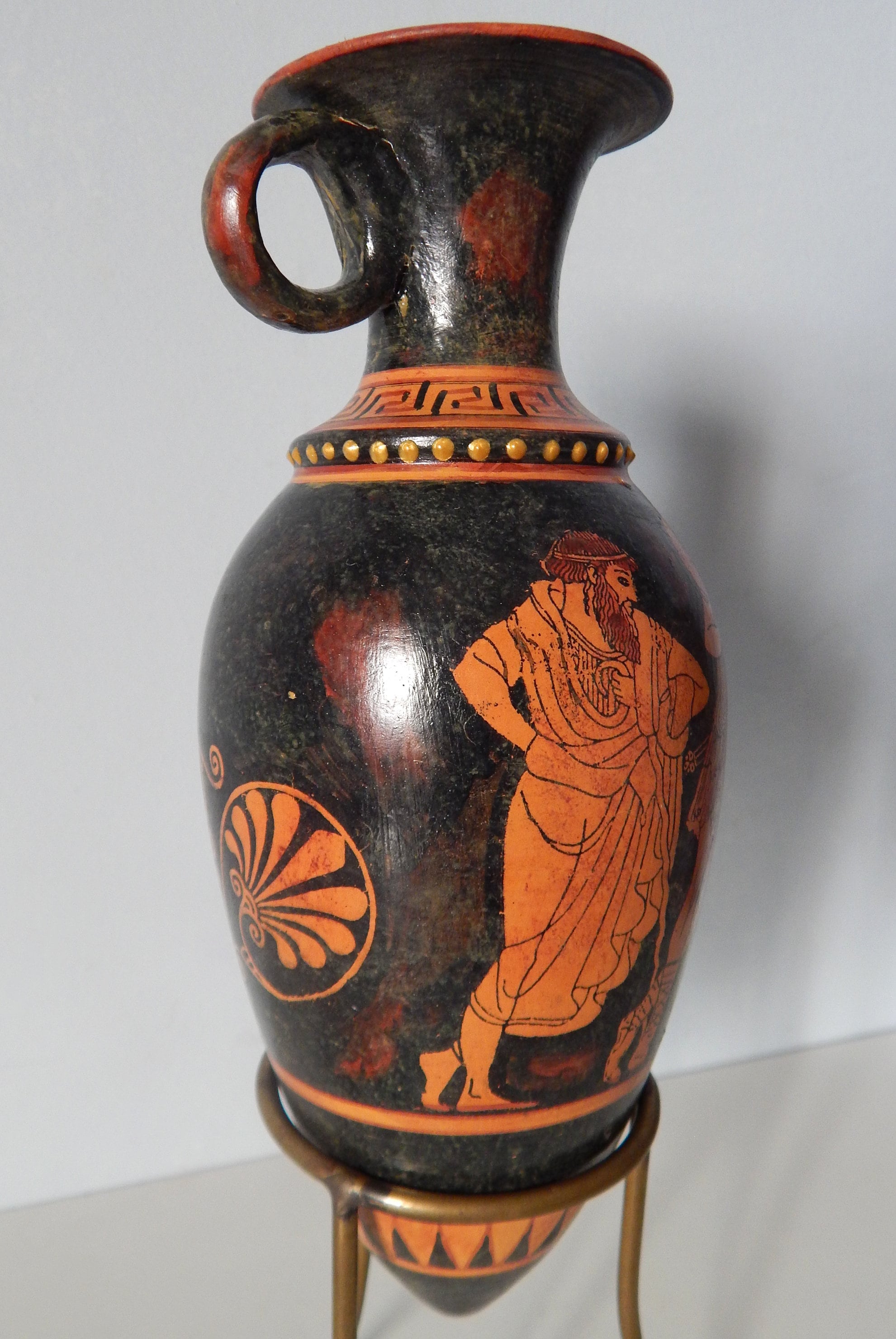 Athenian Red Figure Ceramic Amphora, the Return of Odysseus, Museum ...