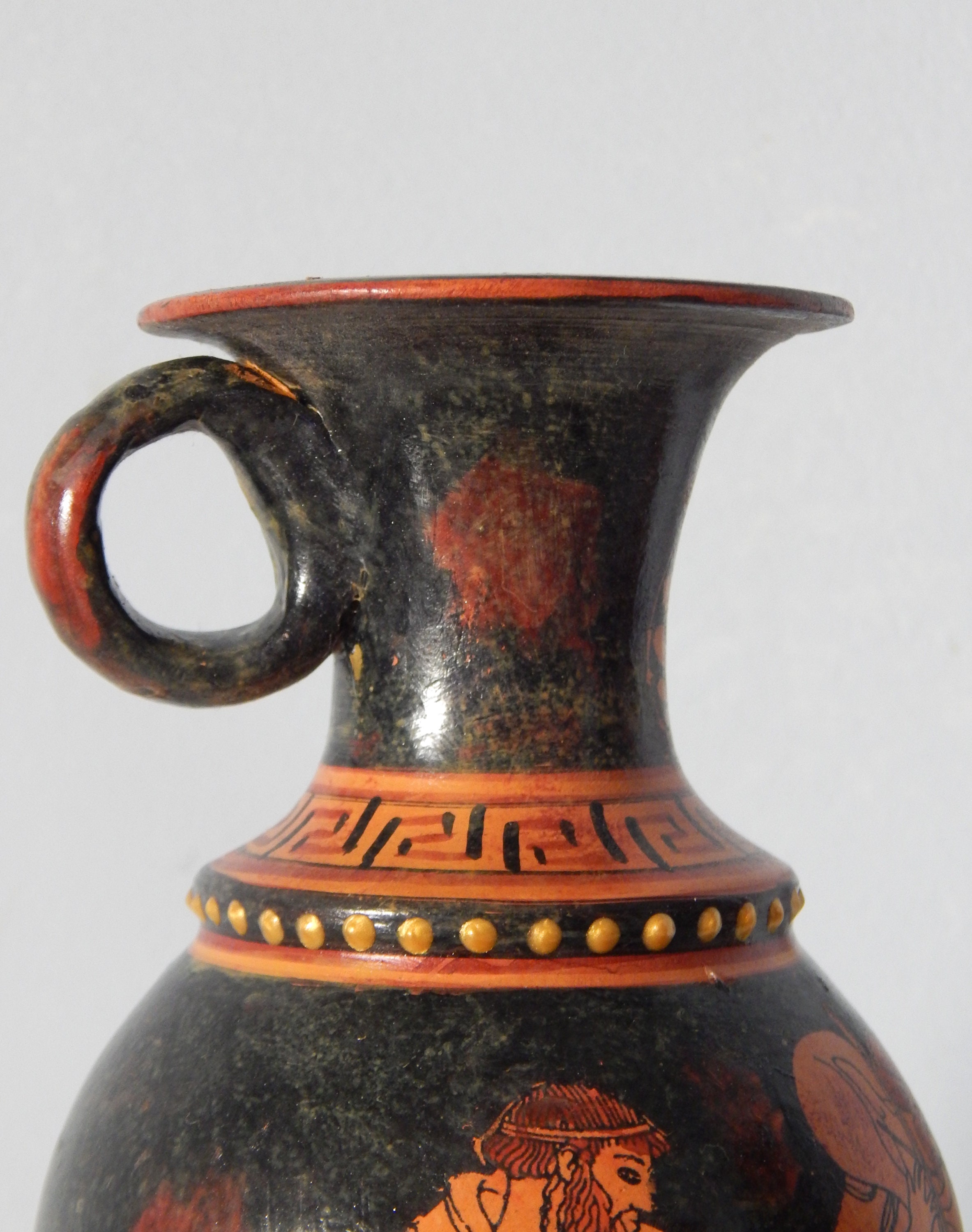 Athenian Red Figure Ceramic Amphora, the Return of Odysseus, Museum ...