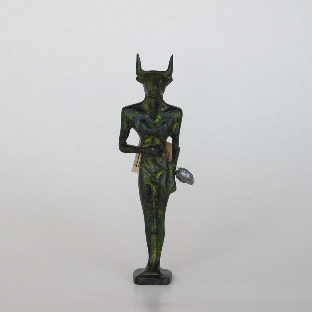Bronze Ancient Greek Minotaur Statue - Hand Made - Etsy