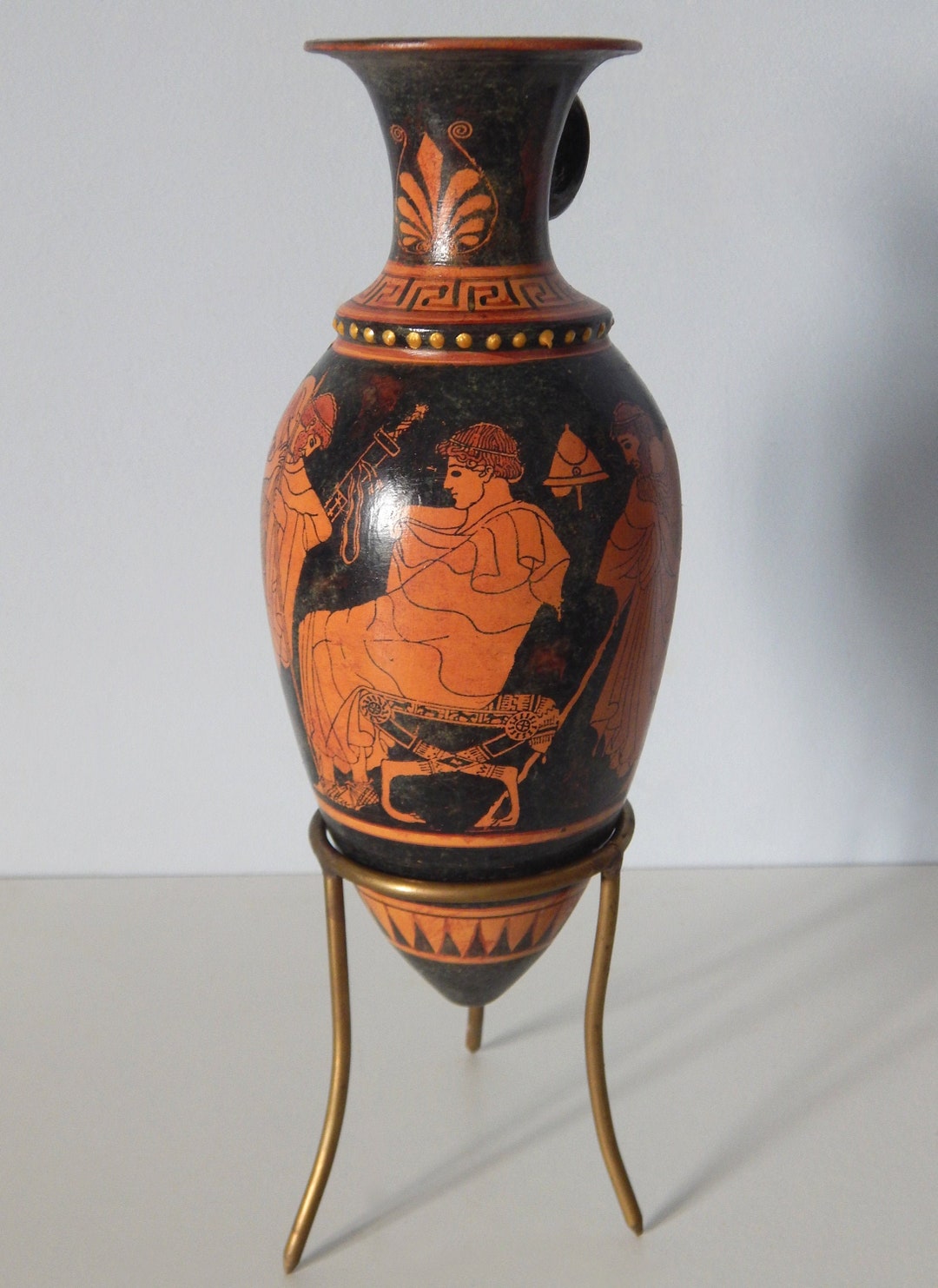 Athenian Red Figure Ceramic Amphora, the Return of Odysseus, Museum ...