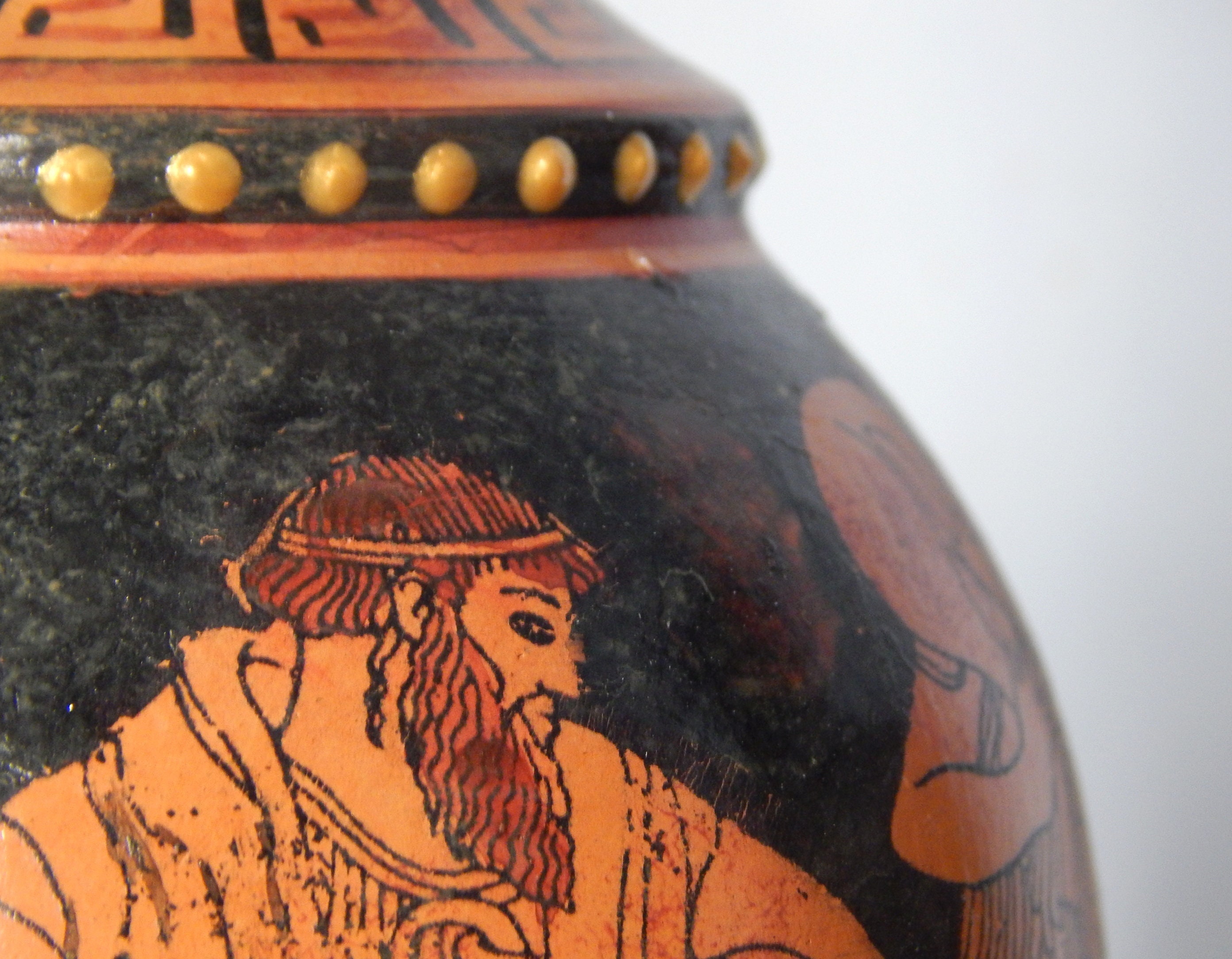 Athenian Red Figure Ceramic Amphora, the Return of Odysseus, Museum ...