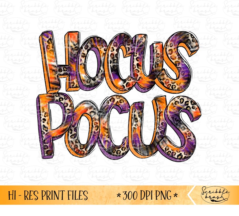 Hocus Pocus Sublimation Design PNG Halloween Sublimation - Etsy
