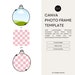 Canva Photo Frame Template, Christmas Ornament Photo Frame Canva ...
