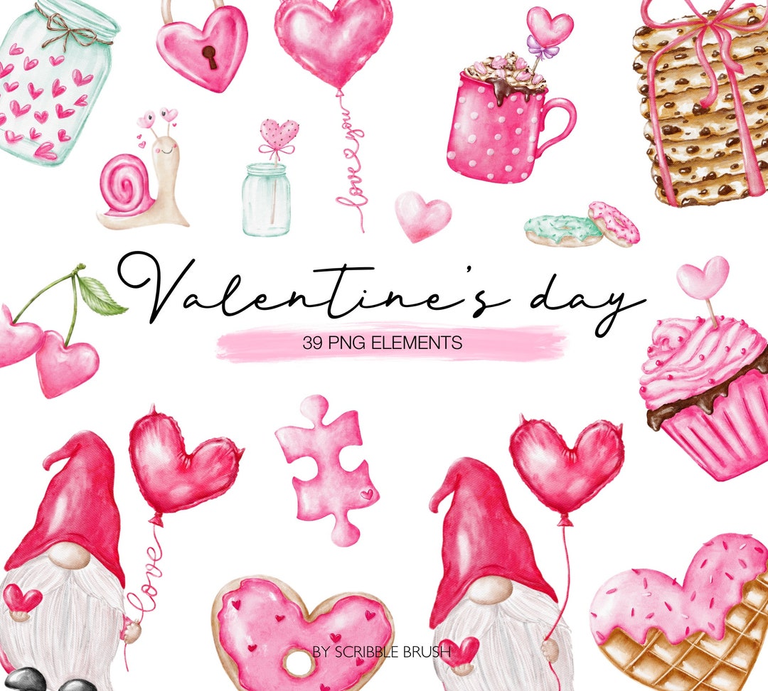 Valentines Day Sublimation PNG Designs Bundle, Valentine Clipart PNG ...