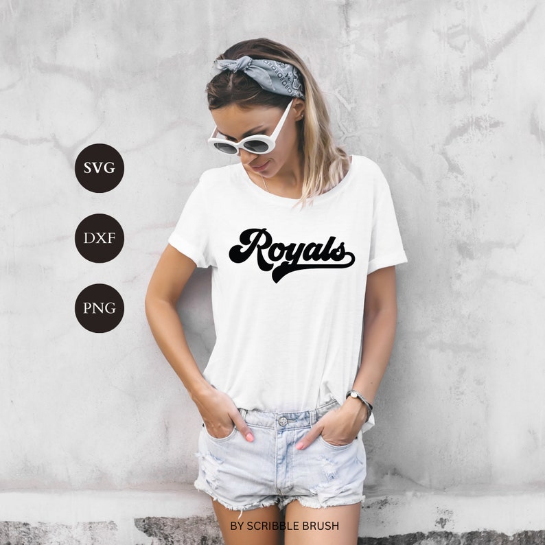 Royals Svg, Royals Baseball Svg, Royals Retro Shirt Png, Royals Jersey ...