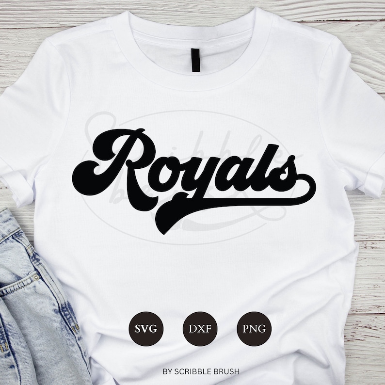 Royals Svg, Royals Baseball Svg, Royals Retro Shirt Png, Royals Jersey ...