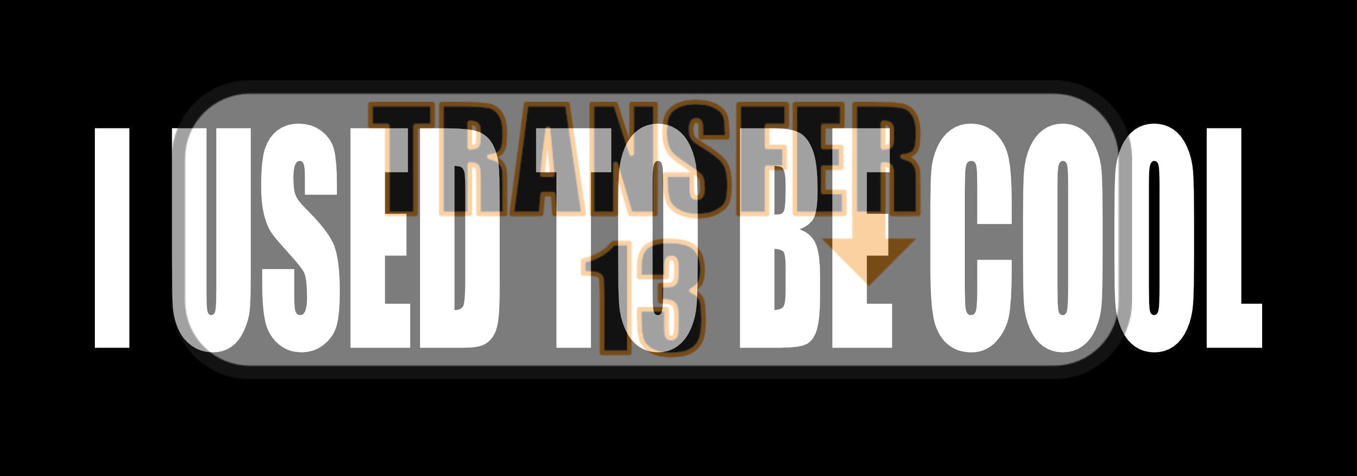 I Used To Be Cool Bumper Sticker 8 x 3.5 Looks | Etsy