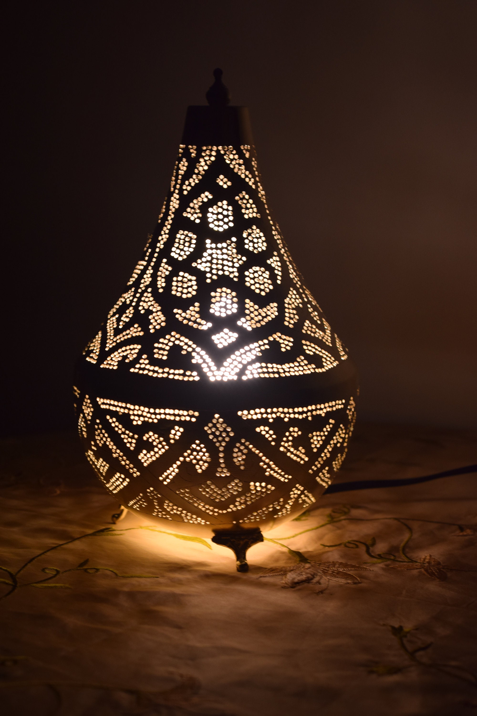 Metal Handmade Islamic Design Table Lamps. - Etsy
