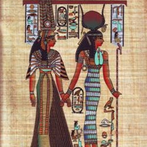 Lot of 10 Authentic Egyptian Papyrus Art Work Hand Made in Egypt Each ...