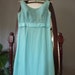 1967 Pastel Blue Sleeveless Floor Length Prom/evening Dress - Etsy