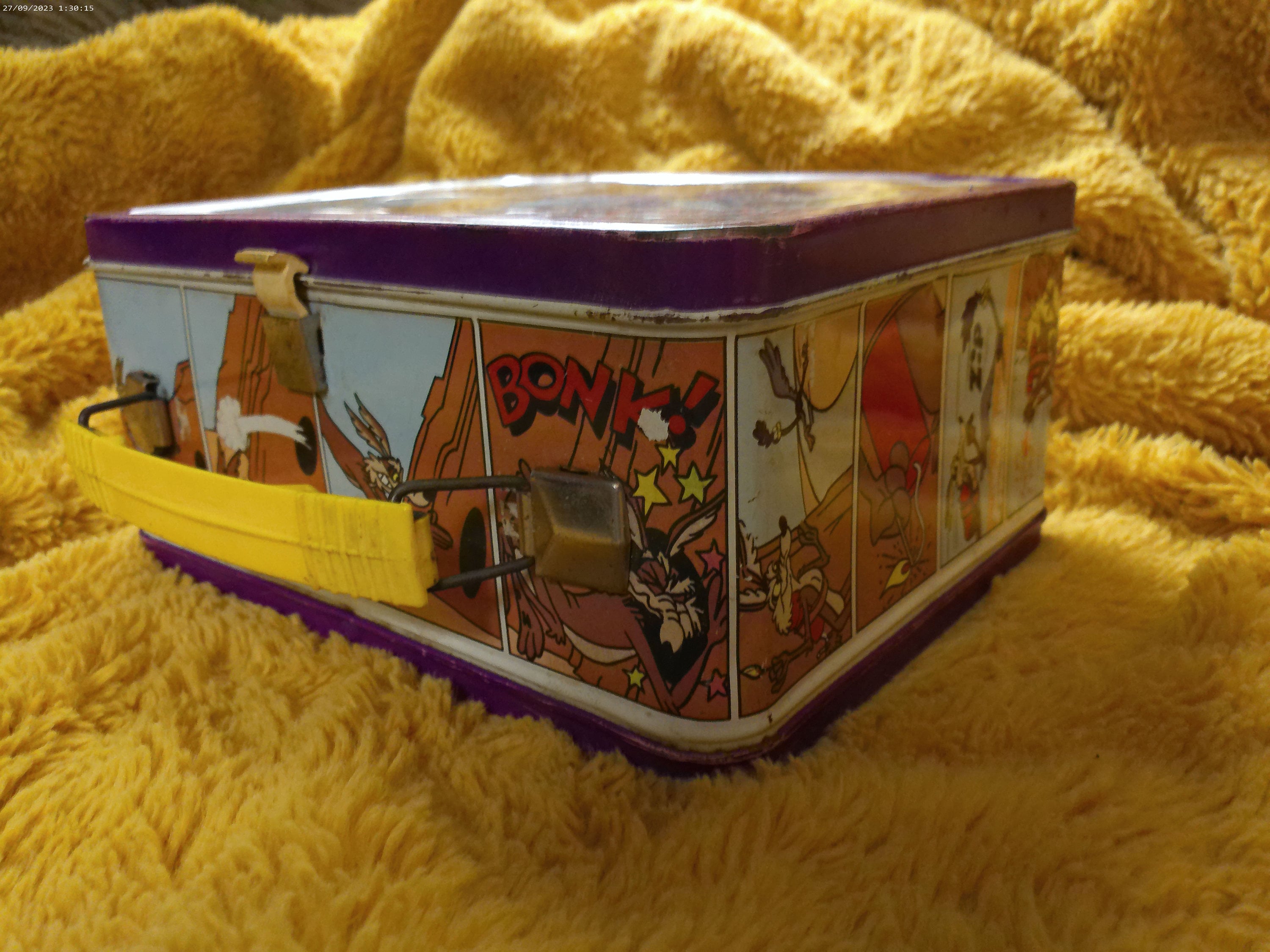 1970 Looney Tunes 'the Road Runner' Lunchbox With Rare Thermos - Etsy