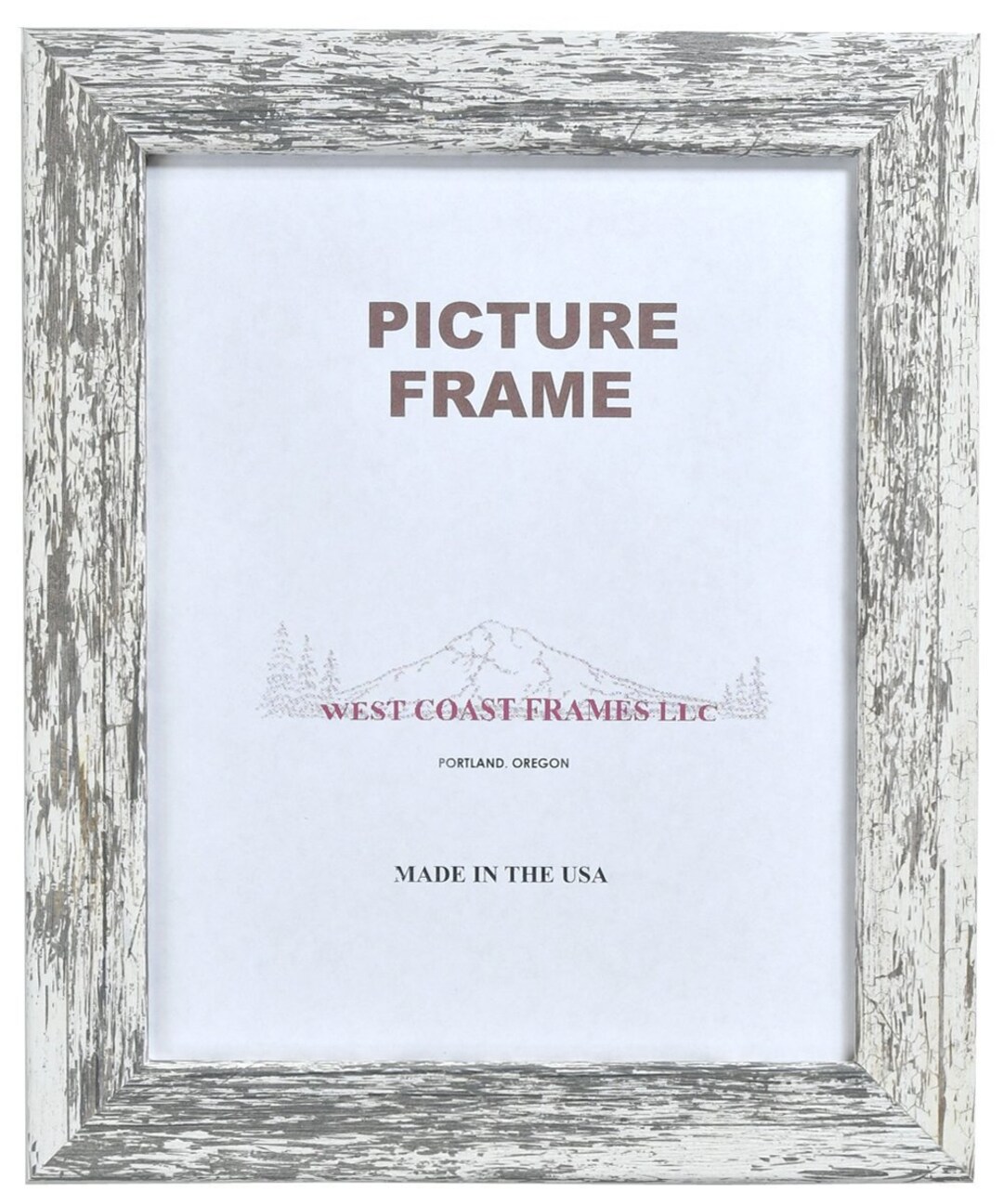 261605 White Shabby Chic Finish Picture Frame - Etsy