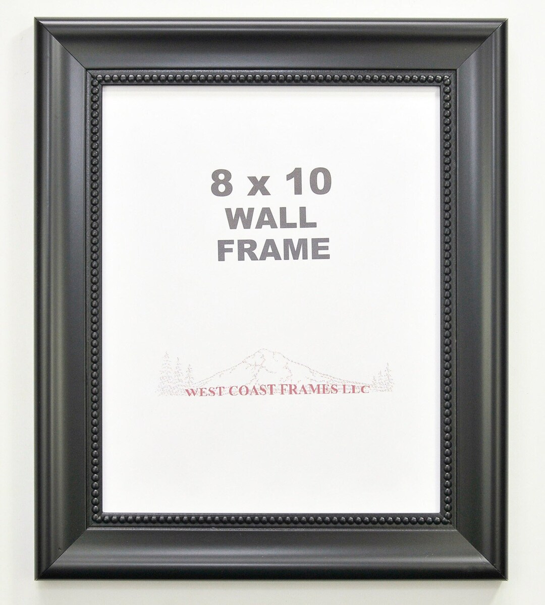 8014 Traditional Black Bead Wall Frame - Clear Glass - Etsy