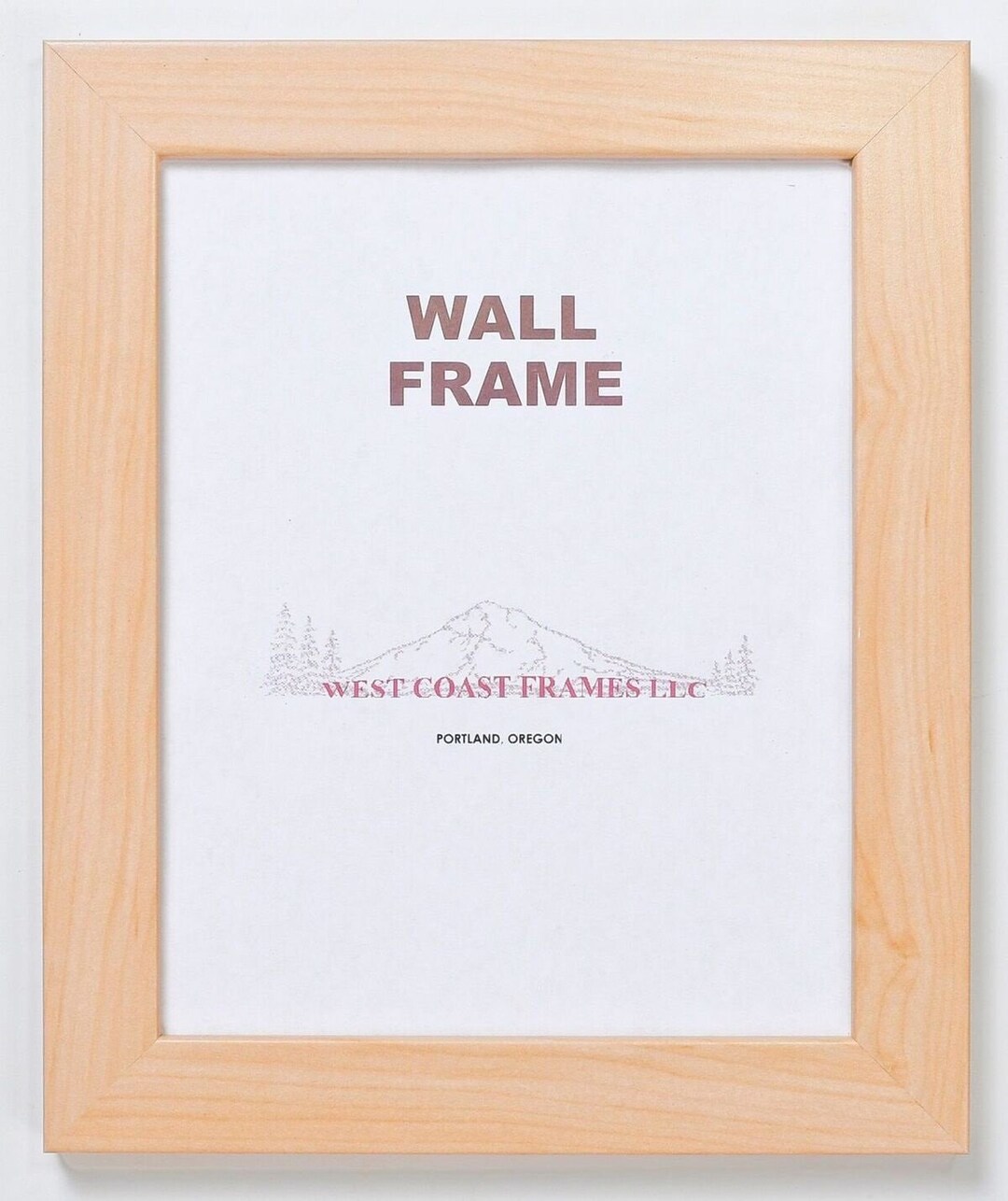 26015 Natural Finish MDF Picture Frame 100% Made in USA - Etsy