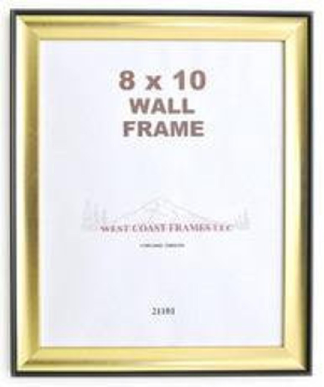 21101 Gold / Black Document Frame - Etsy