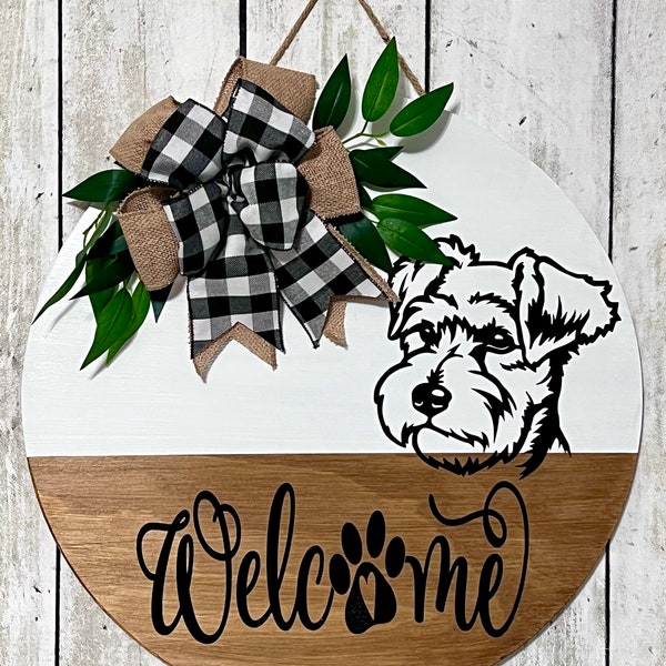 Schnauzer Sign - Etsy