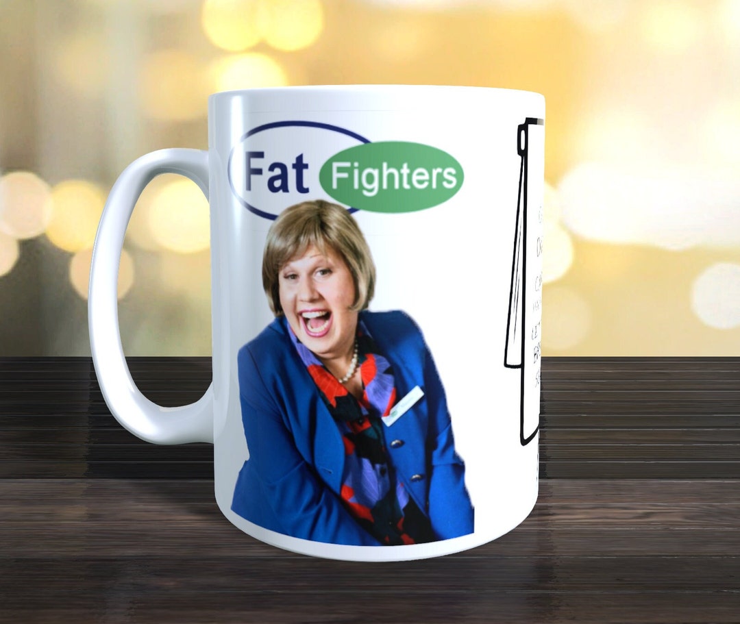 Fat Fighters, Little Britain, Mug Picture is on Both Sides. - Etsy UK