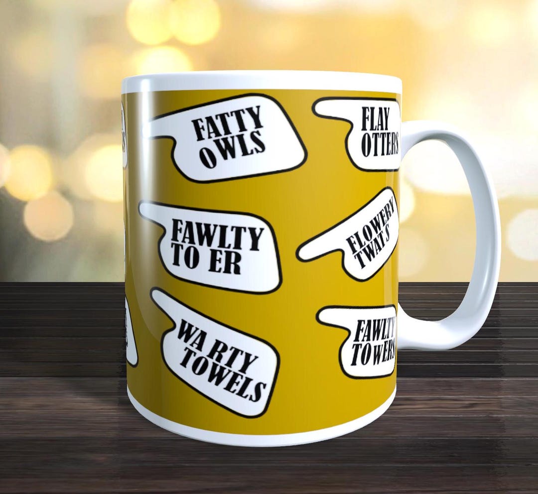 Fawlty Towers Sign Mug. Picture is on Both Sides. - Etsy