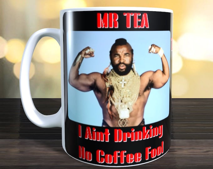 Mr Tea Doodled Mug - Etsy