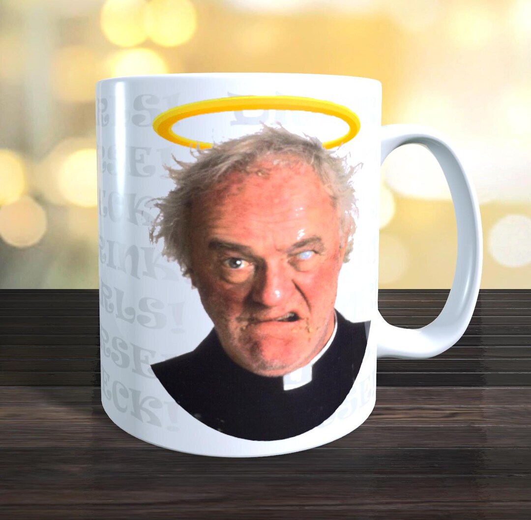 Father Jack Mug, Father Ted TV Show. Image on Both Sides. - Etsy