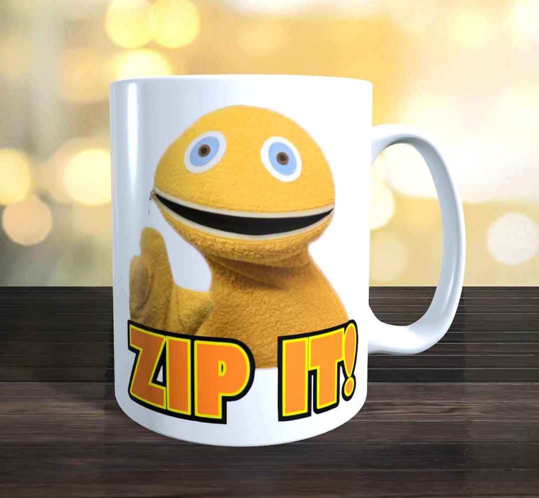 Zippy Rainbow Mug, Zip It, Retro British Kids TV. Image on Both Sides ...