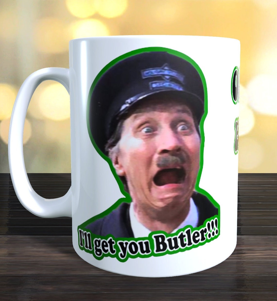 On the Buses Blakey Mug, I'll Get You Butler, Image on Both Sides. - Etsy Canada