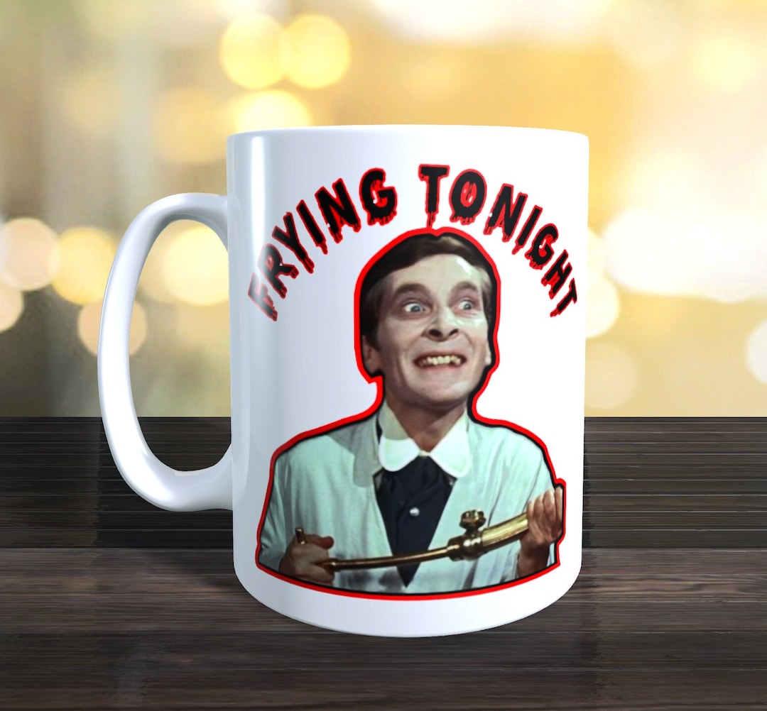 Frying Tonight Mug, Carry on Screaming, Kenneth Williams, Picture is on ...