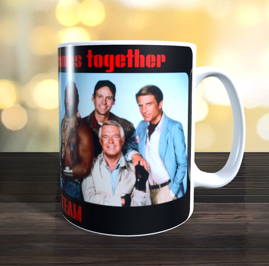 The A-team Mug, Retro TV. Image Wraps Around the Mug. - Etsy