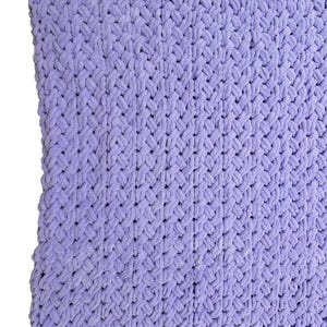 Beginner Finger Knit Blanket Pattern: Alize Puffy Loop Yarn (PDF ...