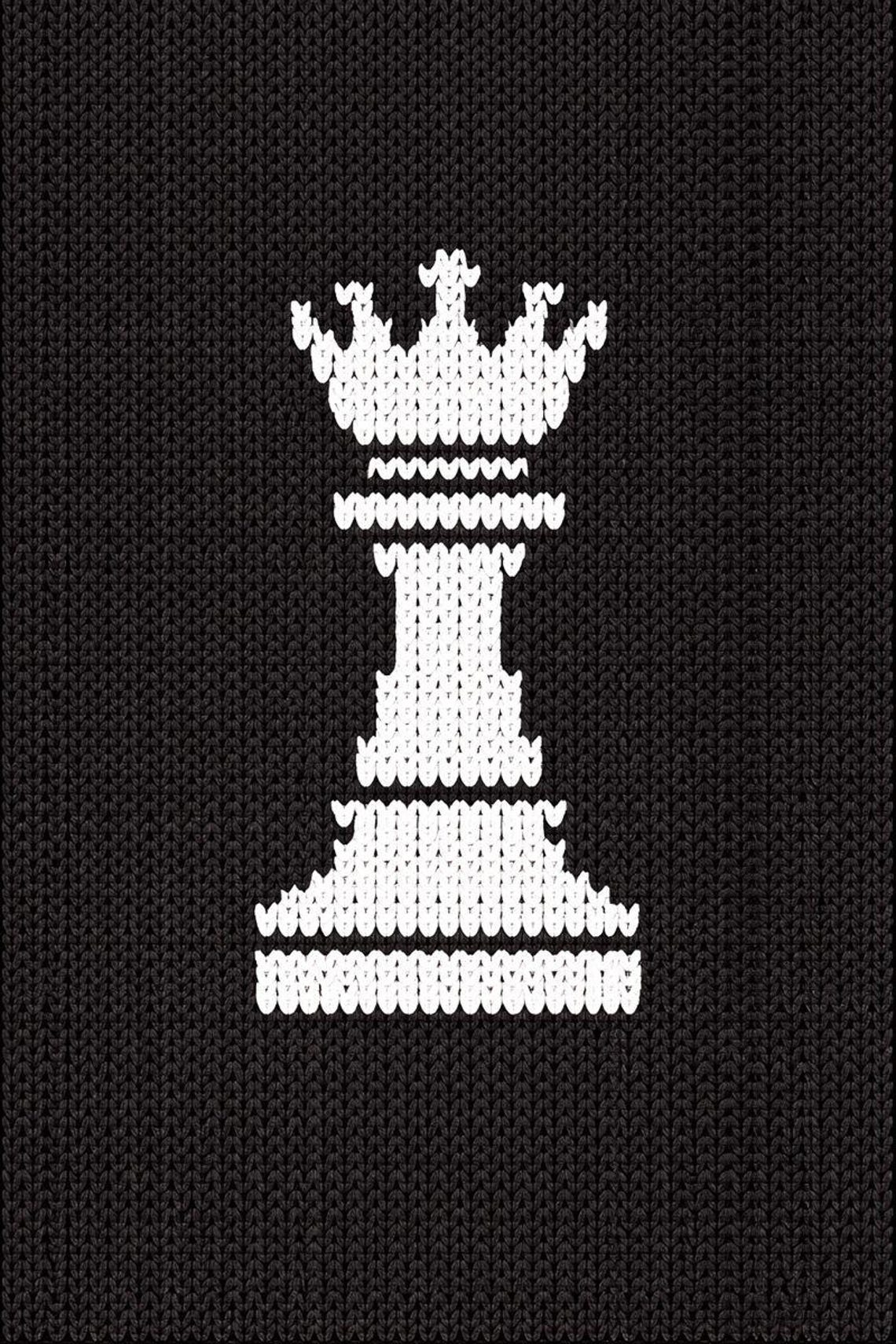 Chess Piece Chunky Blanket Pattern: Finger Knitting Tutorial (PDF ...