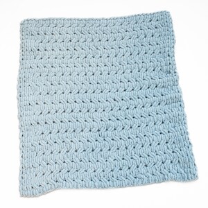 Loop Yarn Blanket Pattern Pdf, Chunky Knit Blanket, Alize Puffy Blanket ...